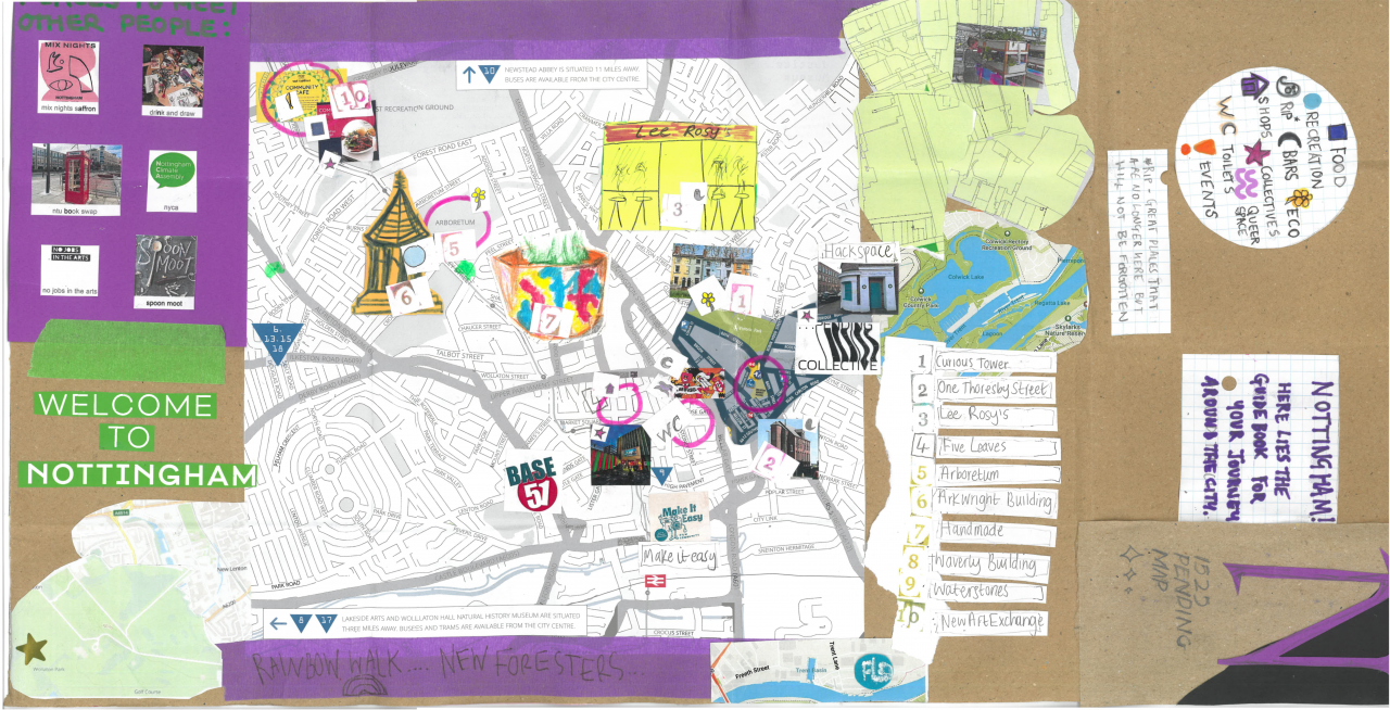 1525 X Pending Collective: The Map Zine - Nottingham Contemporary